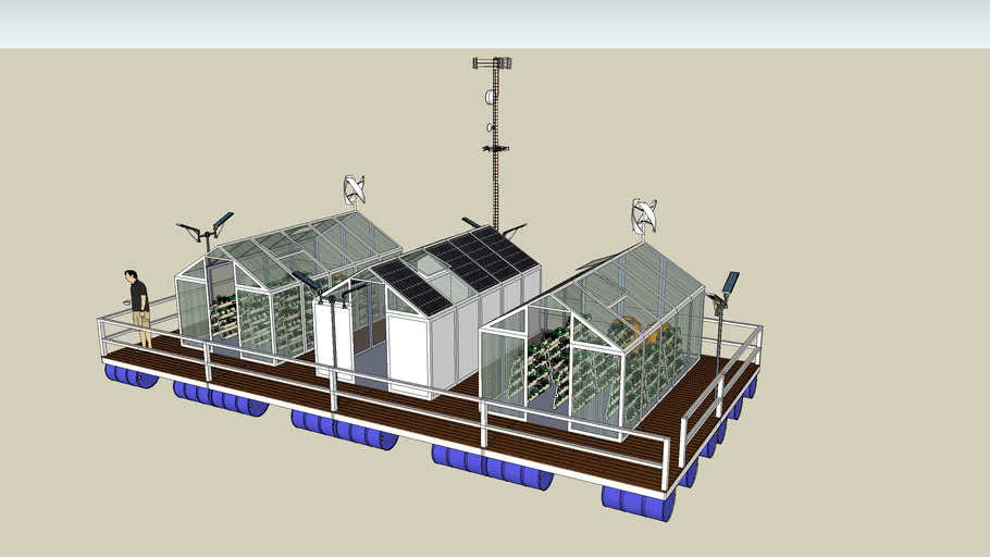 SMART FLOATING FARM | 3D Warehouse
