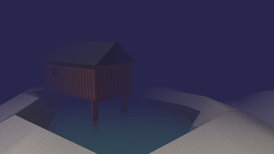 creepy mountain shack | 3D Warehouse