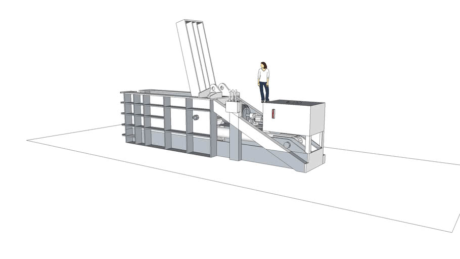 COMPACTADORA DE CHATARRA | 3D Warehouse