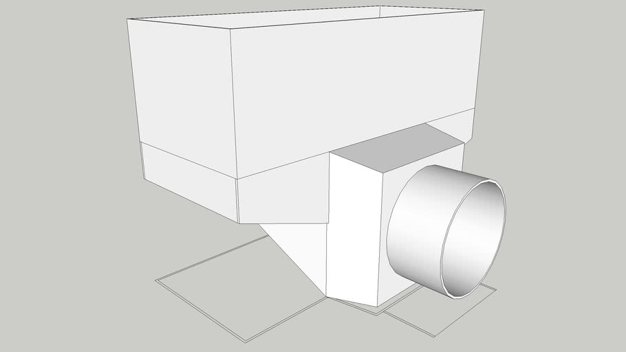 Register Plenum Perpendicular | 3D Warehouse