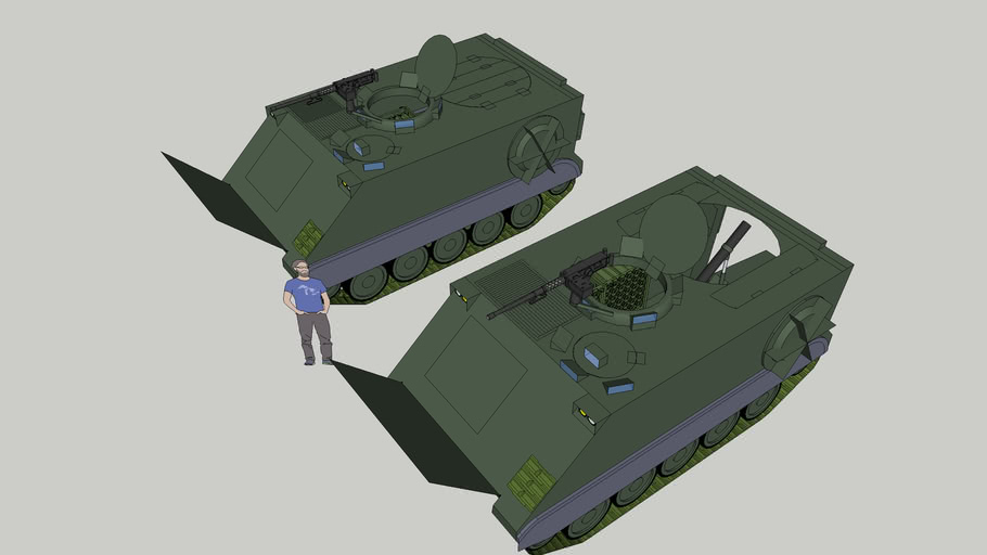 M106 Mortar Carrier, USA | 3D Warehouse