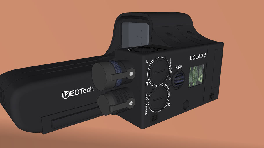 Laser Devices Holographic Weapons Sight – EOLad-2H SOCOM with IR Laser ...