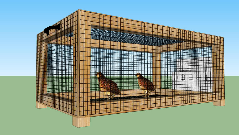 Quail Cage | 3D Warehouse