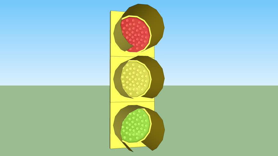 Semáforo led. | 3D Warehouse