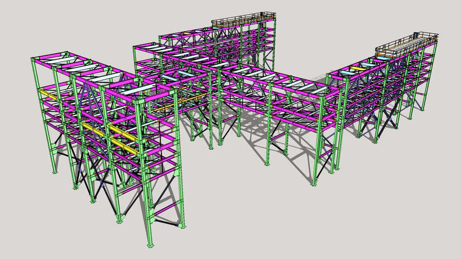 Detailed structural Model | 3D Warehouse