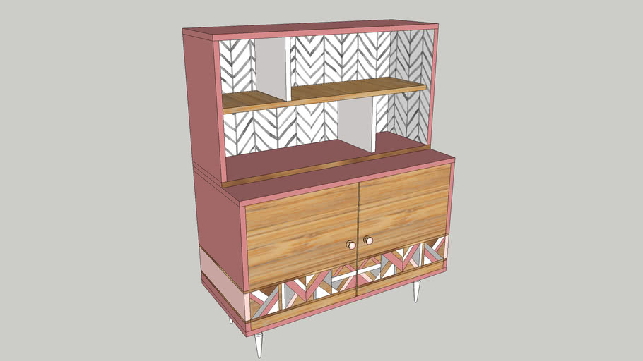 Boho cabinet | 3D Warehouse