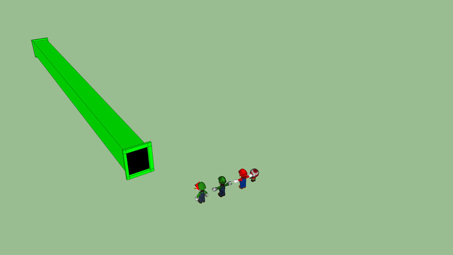 mario pipe | 3D Warehouse