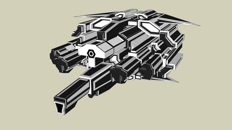 The New Order Goliath Class Super BattleShip | 3D Warehouse