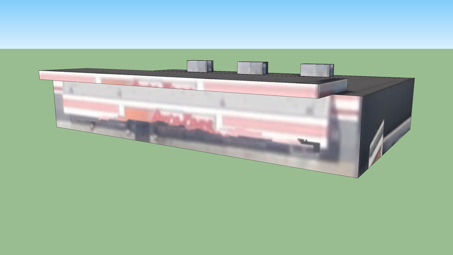 Autozone - Sacramento, CA, USA | 3D Warehouse