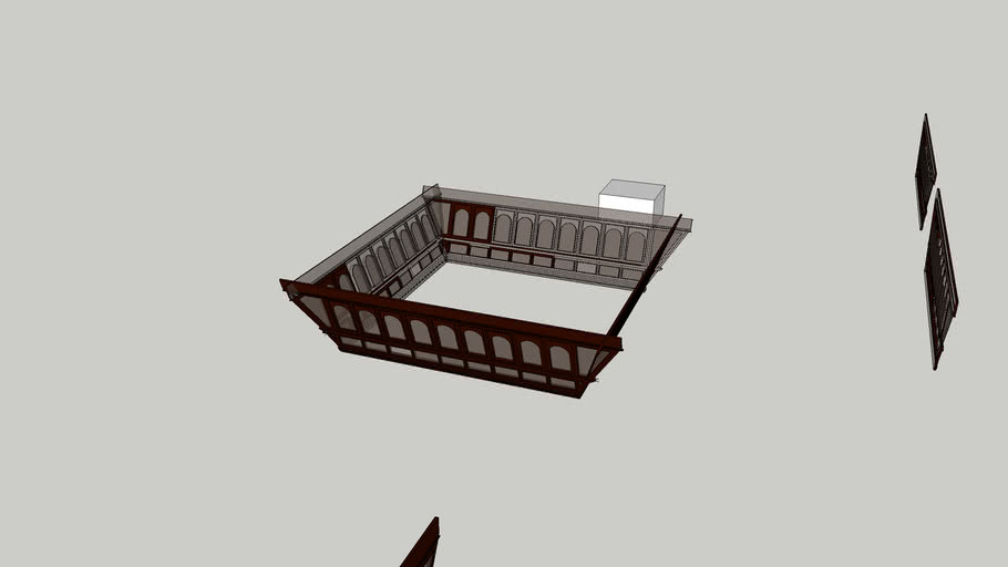 traditional Newari window | 3D Warehouse