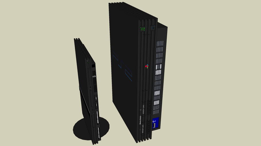 ps2 and ps2 slimline | 3D Warehouse
