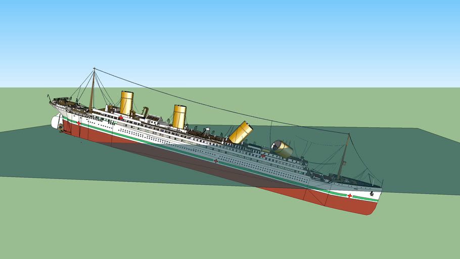 britannic sinking | 3D Warehouse