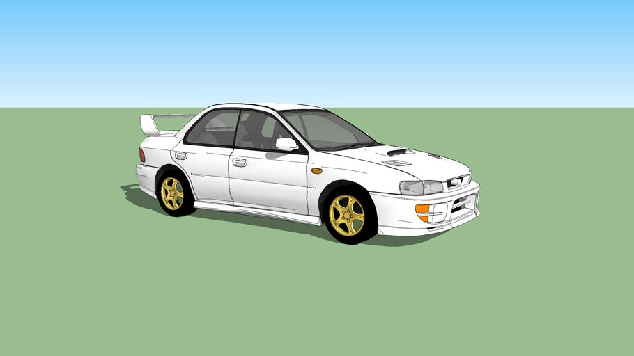 Subaru Impreza WRX STi V6 | 3D Warehouse