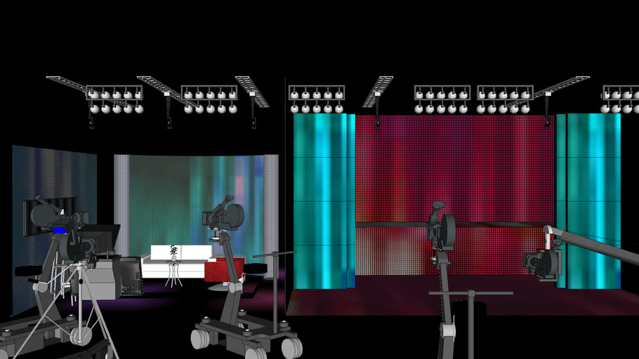 studio de tv | 3D Warehouse