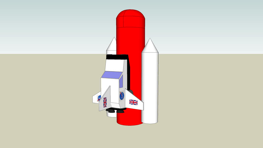 The Top Gear Reliant Robin Space Shuttle | 3D Warehouse