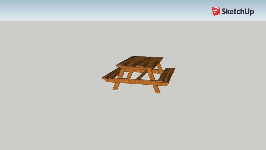Picnic Table | 3D Warehouse
