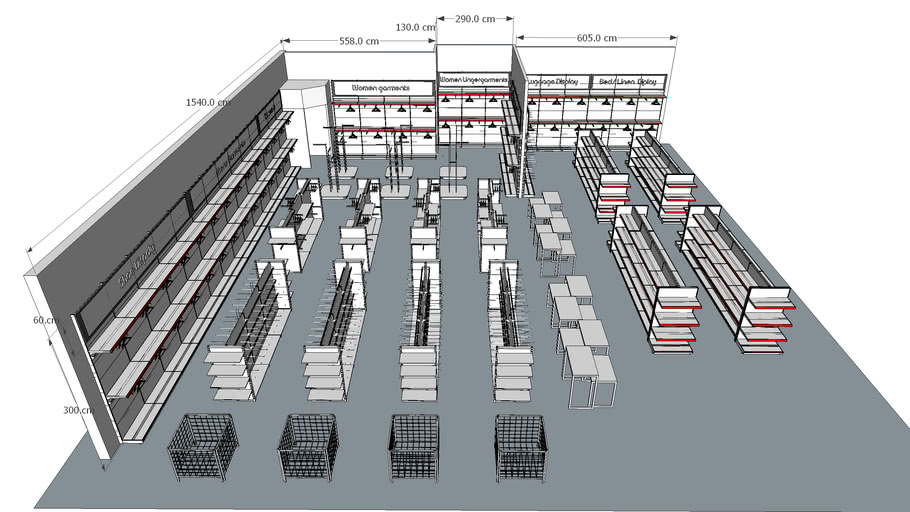 Hypermarket | 3D Warehouse