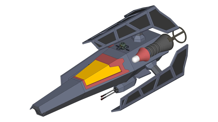 TzKN-476 'Vertex' Starfighter | 3D Warehouse