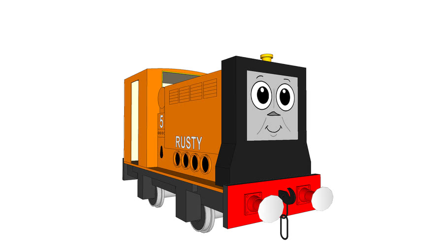 Rusty the Little Diesel Engine | 3D Warehouse