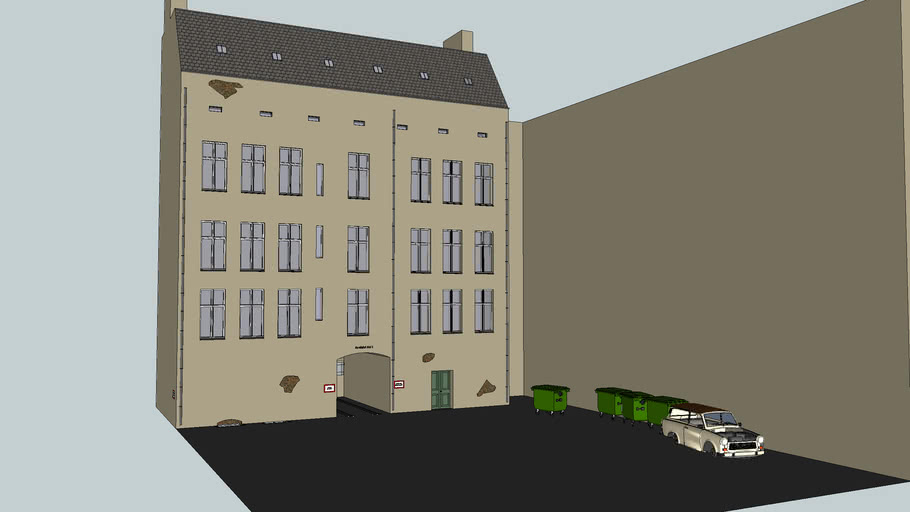Mietskaserne, Mietshaus, Rental Building Berlin | 3D Warehouse
