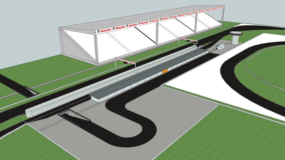 Race track v0.5 | 3D Warehouse