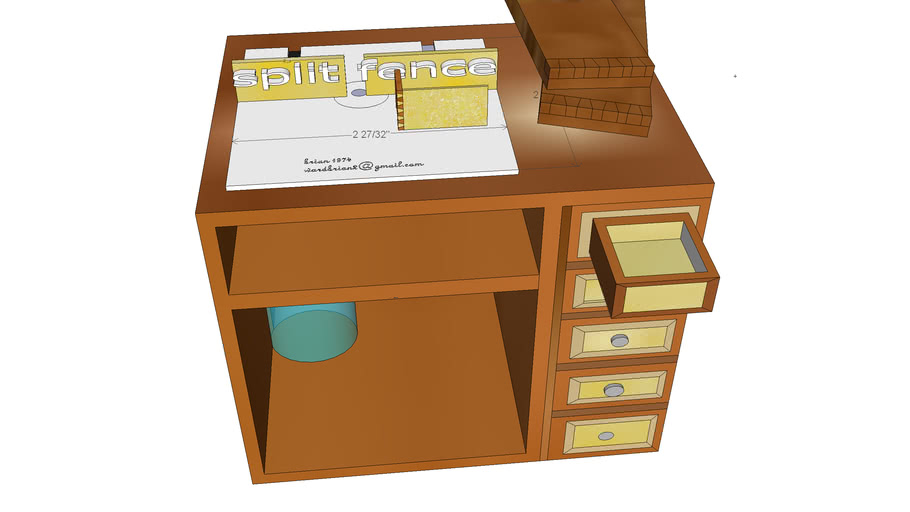 router table | 3D Warehouse