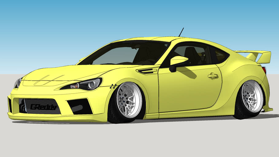 2012 Subaru - BRZ (326 Power Universal Wing) | 3D Warehouse