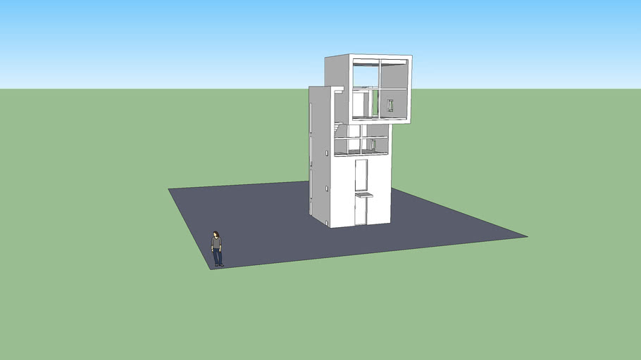 4x4 House - Tadao Ando | 3D Warehouse