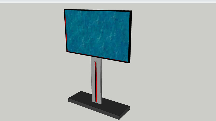 Digital presentation monitor | 3D Warehouse