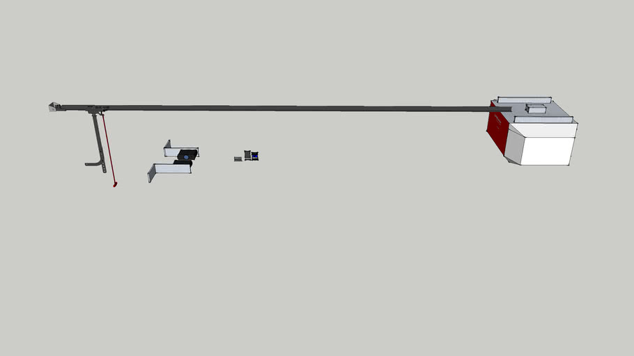 Liftmaster 8550 Garage Door Opener | 3D Warehouse