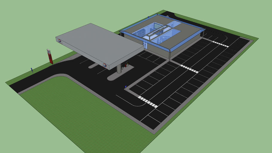 station service | 3D Warehouse