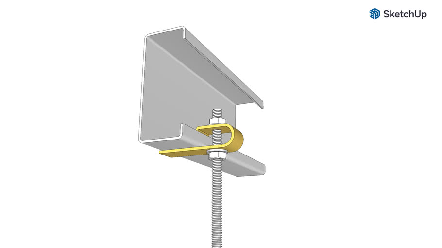 D1 Purlin Clamp Installation | 3D Warehouse