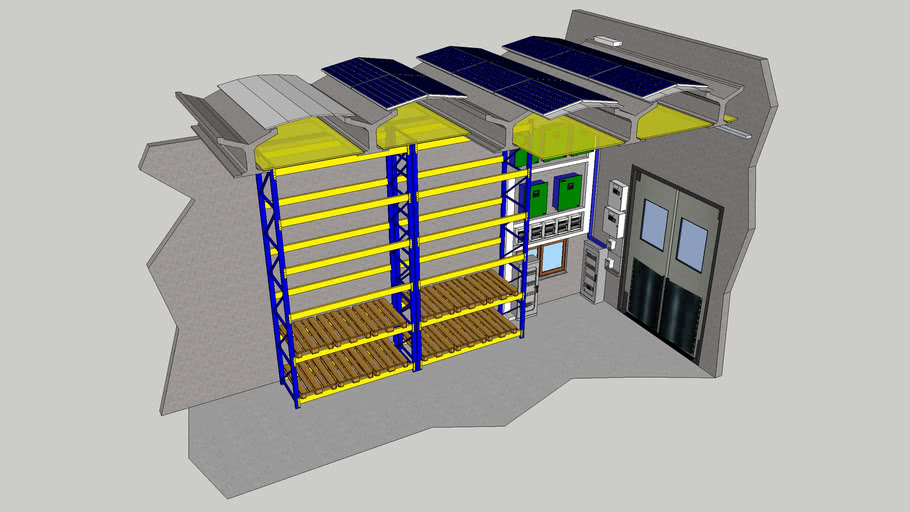 Modello Fotovoltaico - Photovoltaic Model - Solar Model | 3D Warehouse