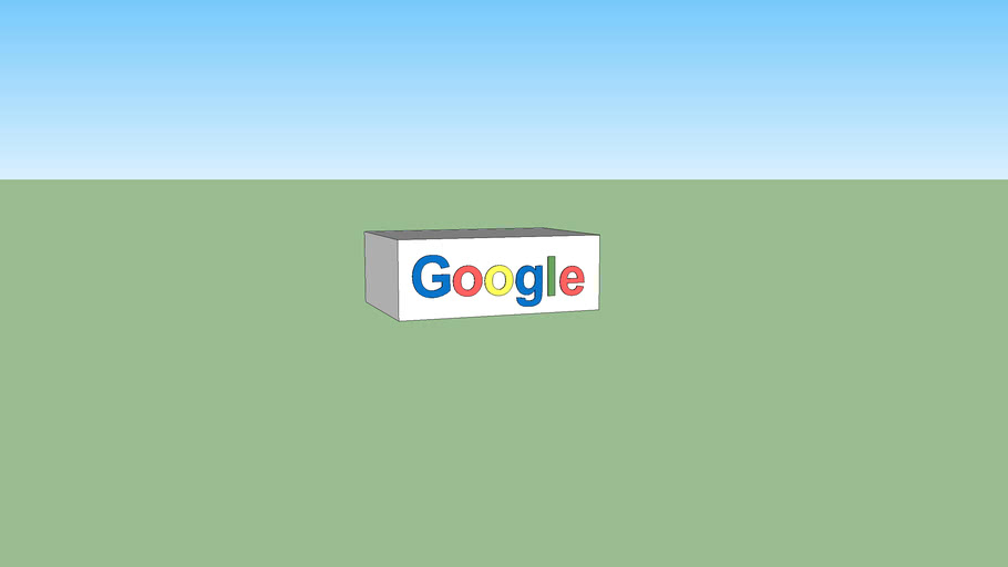 Google logo | 3D Warehouse