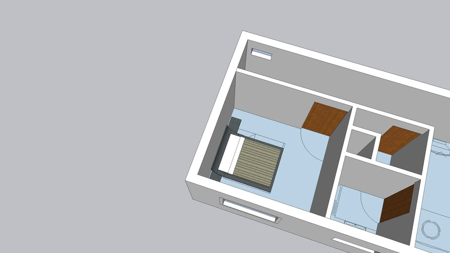 1 bhk flat | 3D Warehouse
