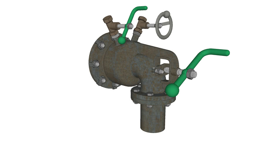 Pressure Hull Valve - Type VIIC U-Boat | 3D Warehouse