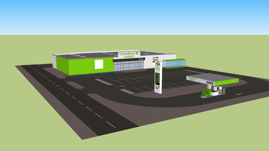 supermarket | 3D Warehouse