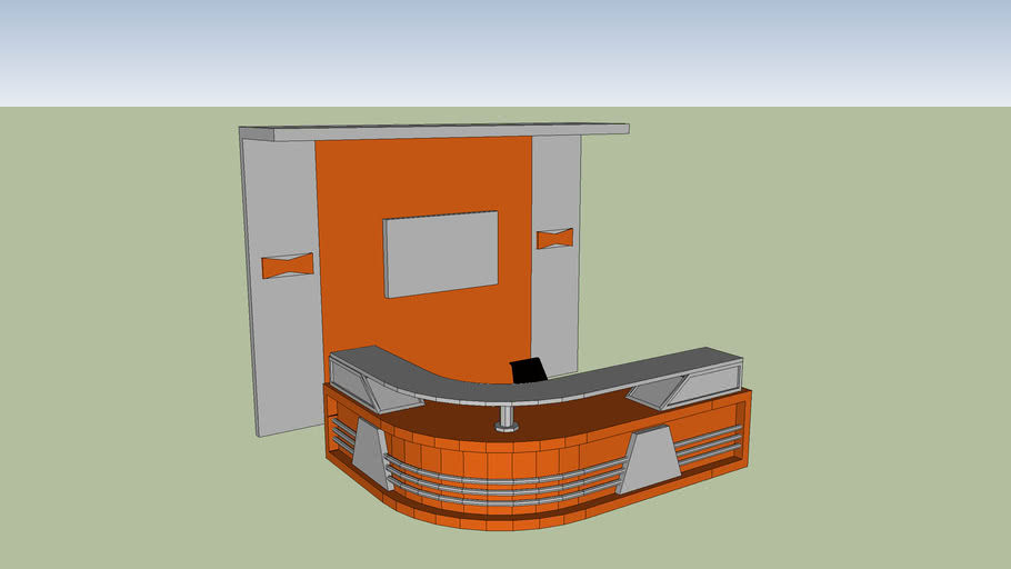 Reception Table | 3D Warehouse