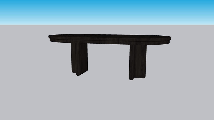 Marfa Dining Table | 3D Warehouse