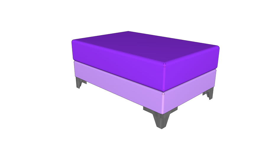 Olivia Footstool | 3D Warehouse