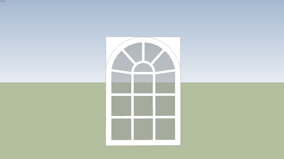 Window Round Top | 3D Warehouse