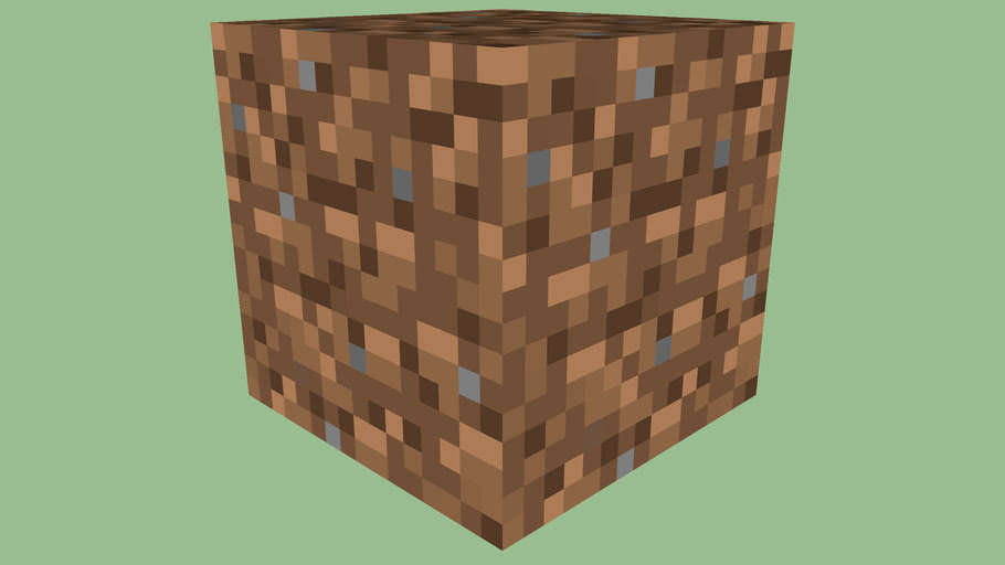 Minecraft Dirt by Zapperier | 3D Warehouse
