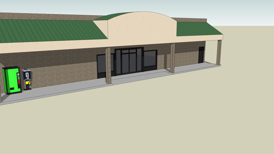 Small Retail Store | 3D Warehouse