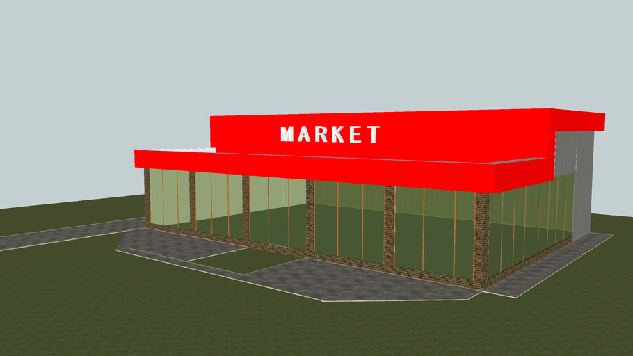 Mini Market | 3D Warehouse