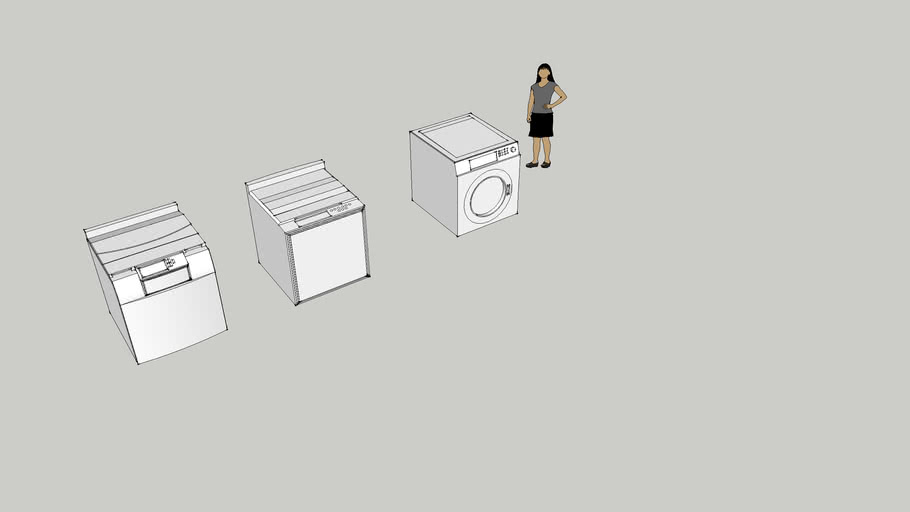 Washing machine | 3D Warehouse