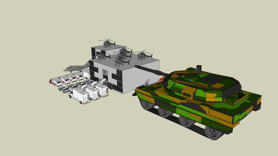 Military Base | 3D Warehouse