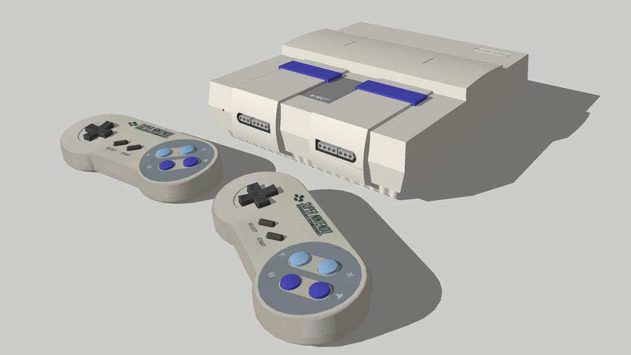 Nintendo Super Famicom | 3D Warehouse