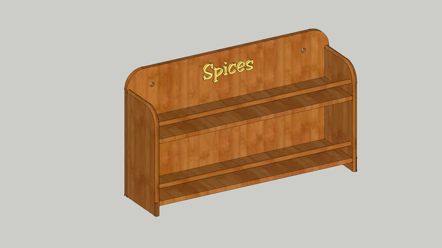 Spice Rack | 3D Warehouse