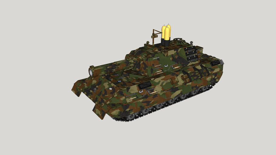 WW2-1946-ADVANCED-GERMAN-HEAVY-TANK-02 | 3D Warehouse