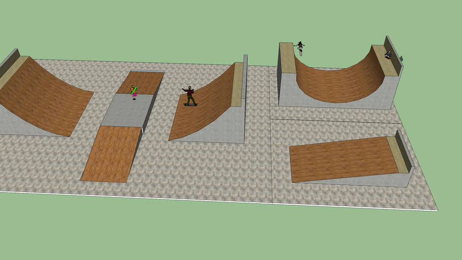 Pista de Skate | 3D Warehouse
